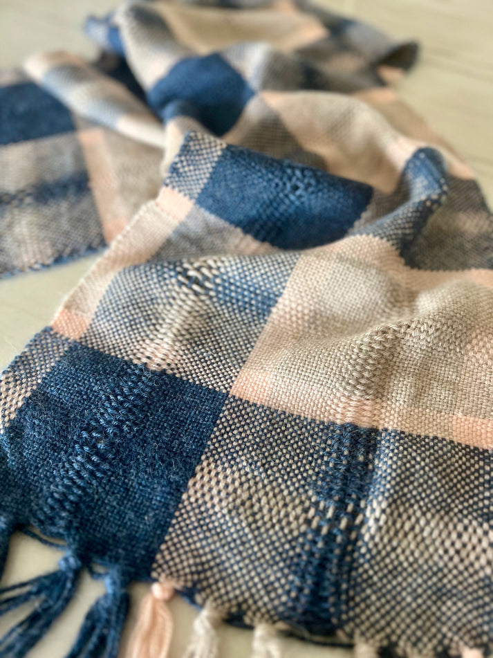 Rigid Heddle Weaving Pattern PDF - Ripley Plaid Scarf – OTTERWOVEN