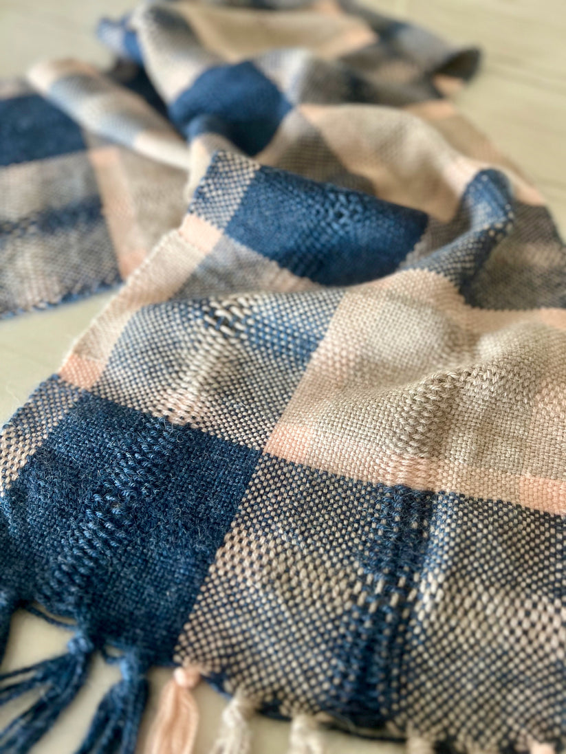 Rigid Heddle Weaving Pattern PDF - Ripley Plaid Scarf – OTTERWOVEN
