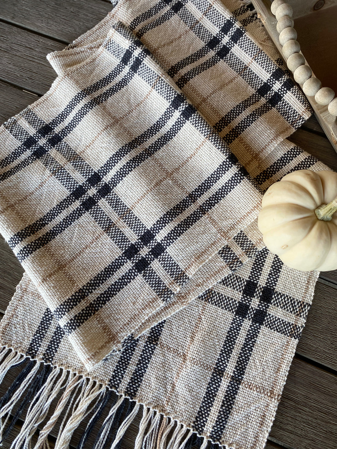 Rigid Heddle Weaving Pattern: Timeless Plaid Scarf – OTTERWOVEN
