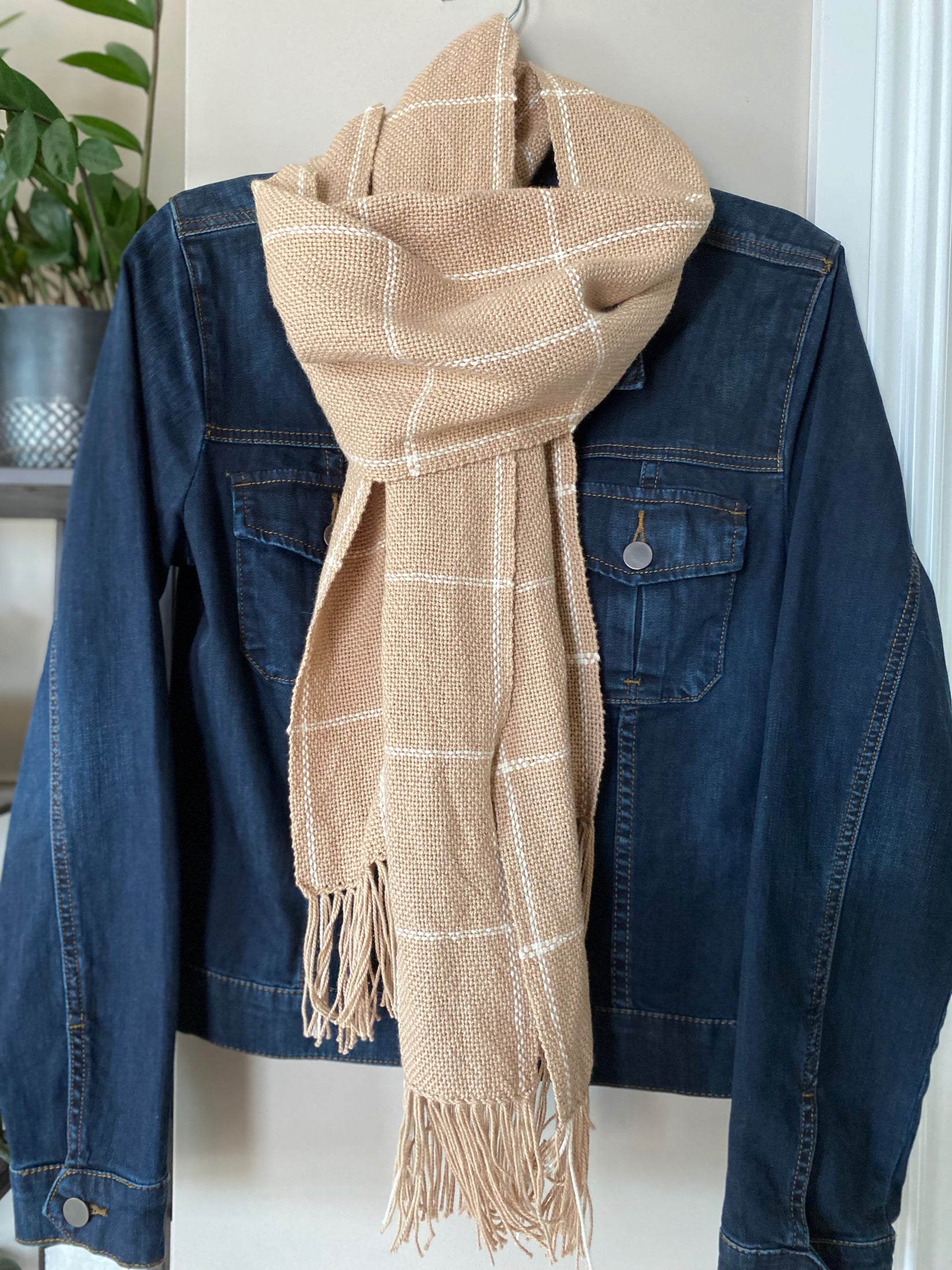 Rigid Heddle Weaving Pattern - Windowpane Scarf – OTTERWOVEN